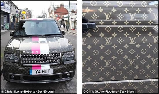 Range Rover dressed up in Louis Vuitton goes overboard - Luxurylaunches